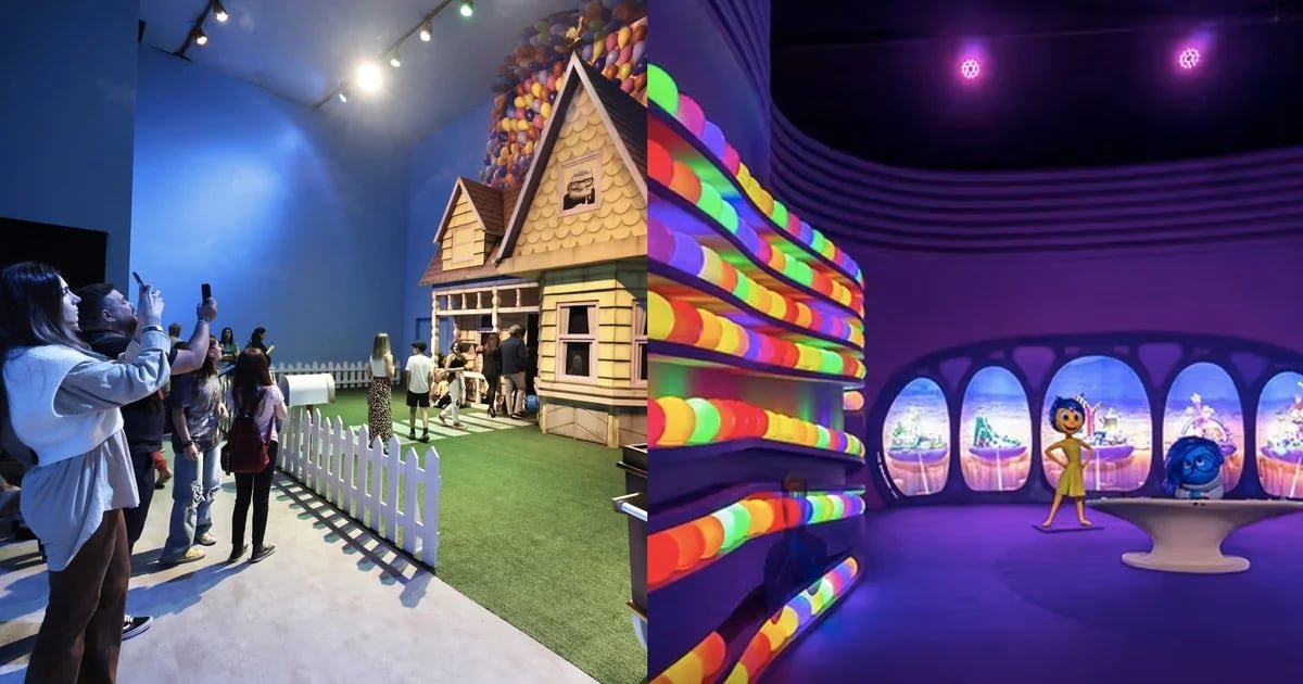 Mundo Pixar: Descubre la exhibición de escenarios icónicos de las ...