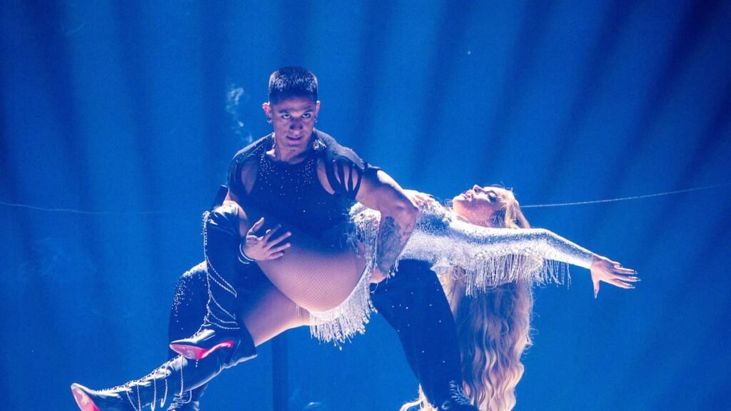 Actuación de Melody en la Gran Final de Eurovisión 2025: Un Show Espectacular con Helicóptero ...