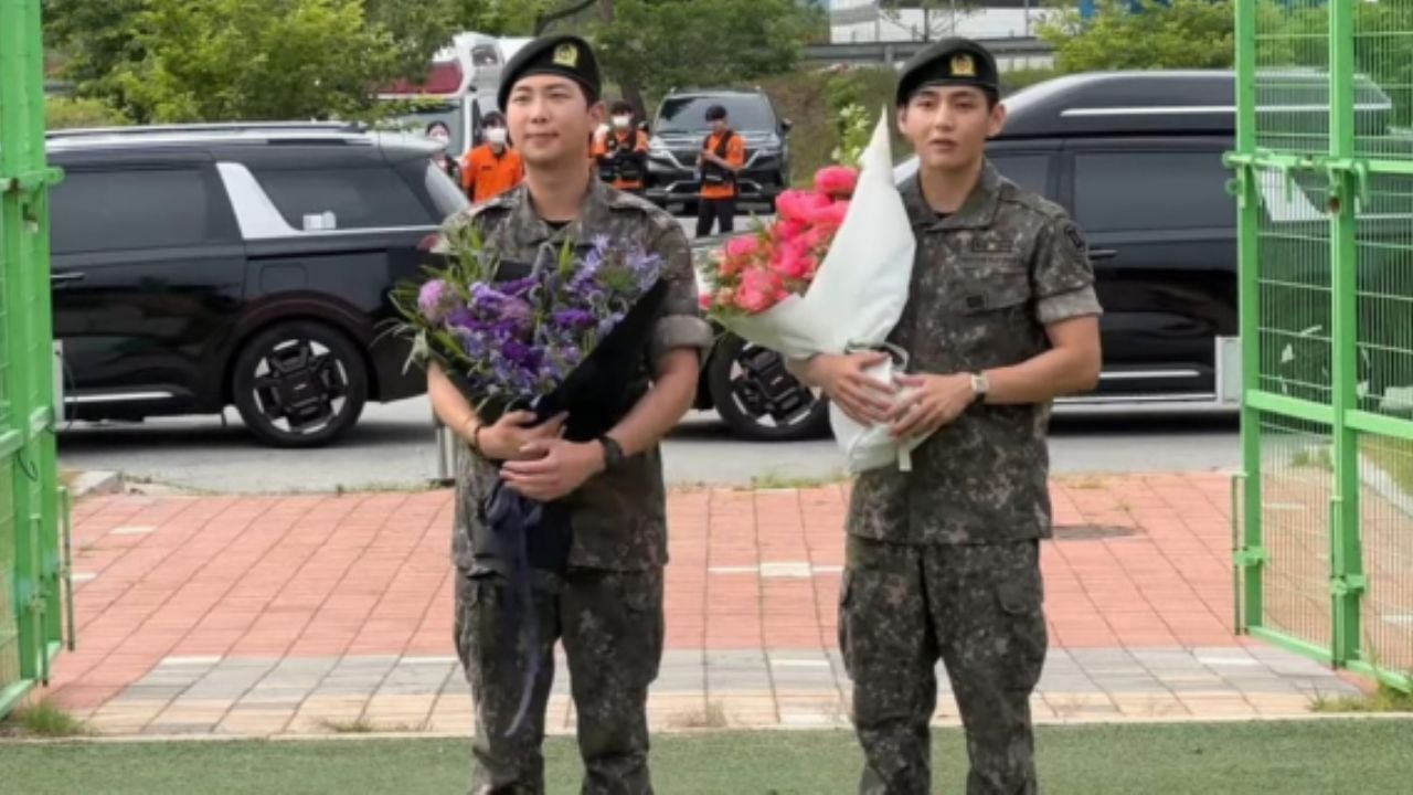 RM y V de BTS finalizan su servicio militar y se preparan para el regreso del grupo al escenario ...