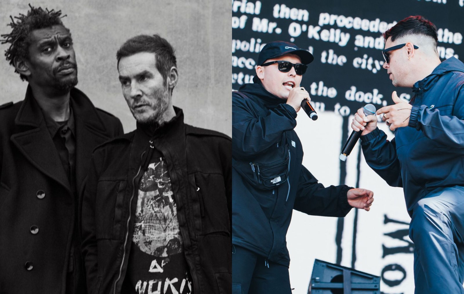 Massive Attack y Ben Jamal presentan a Kneecap en Wembley Arena como una banda que se niega a ...